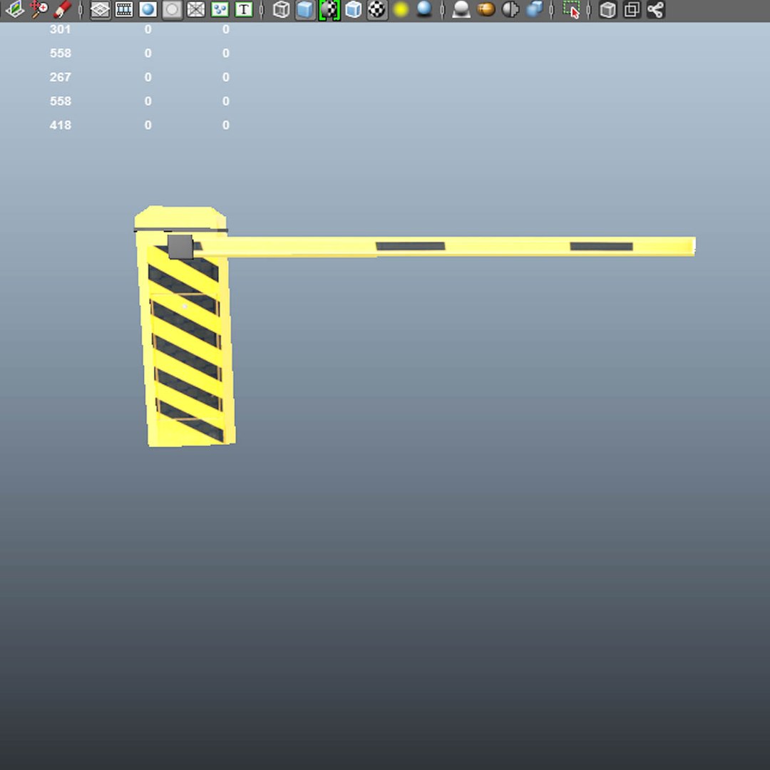 Boom Gate 3D Model - TurboSquid 1403223