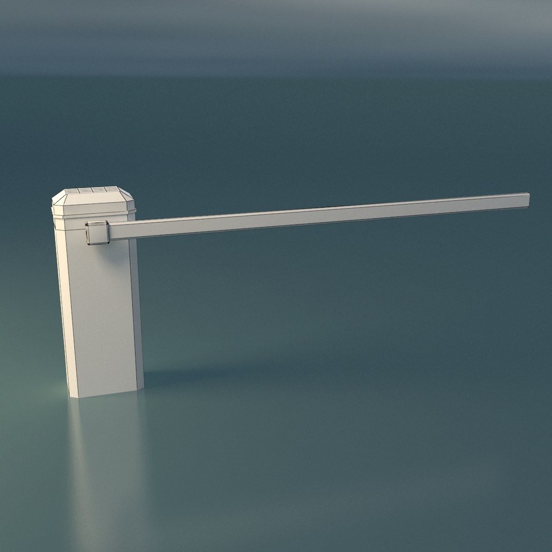 Boom Gate 3D Model - TurboSquid 1403223