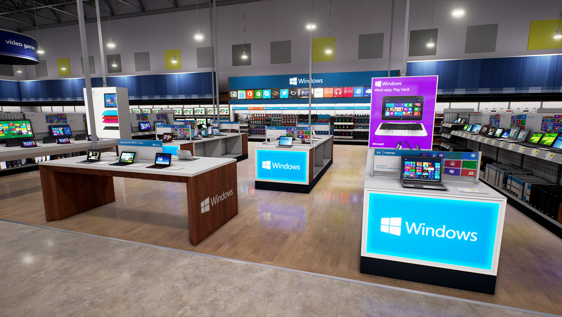 Real-time best buy scene model - TurboSquid 1398721