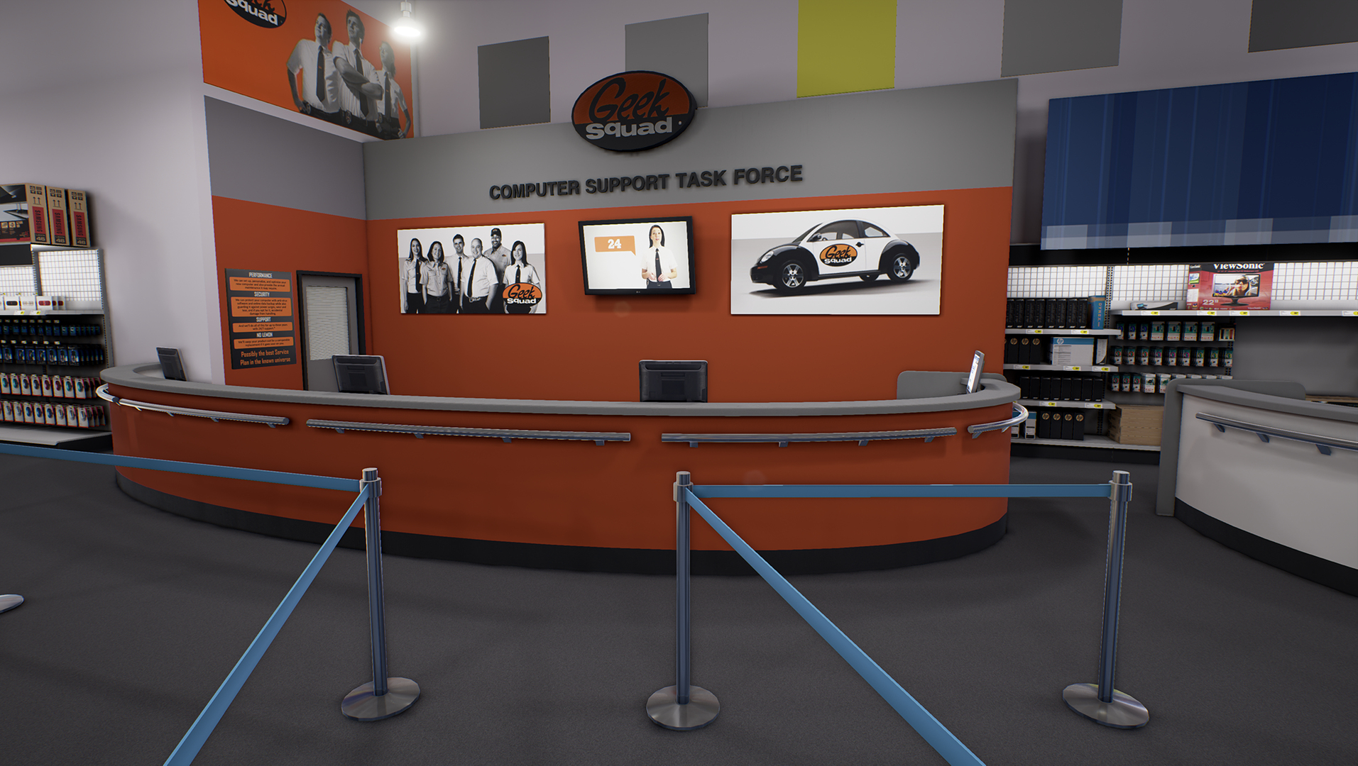 Real-time best buy scene model - TurboSquid 1398721