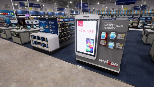 Real-time best buy scene model - TurboSquid 1398721