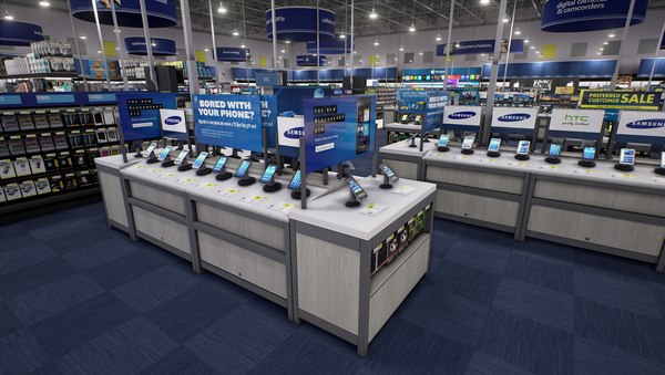 Real-time best buy scene model - TurboSquid 1398721