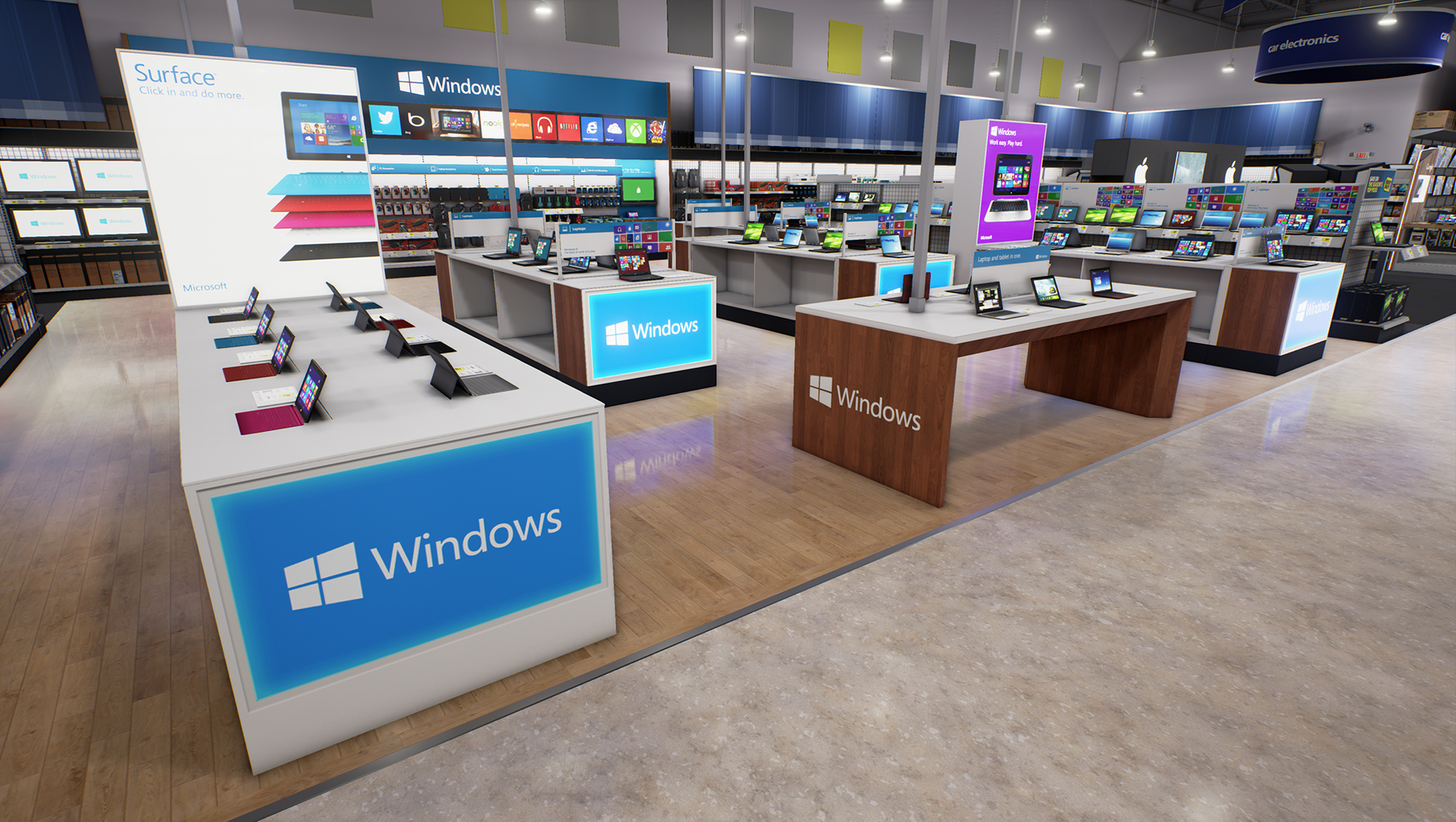 Real-time best buy scene model - TurboSquid 1398721