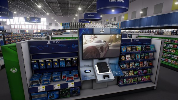 Real-time best buy scene model - TurboSquid 1398721