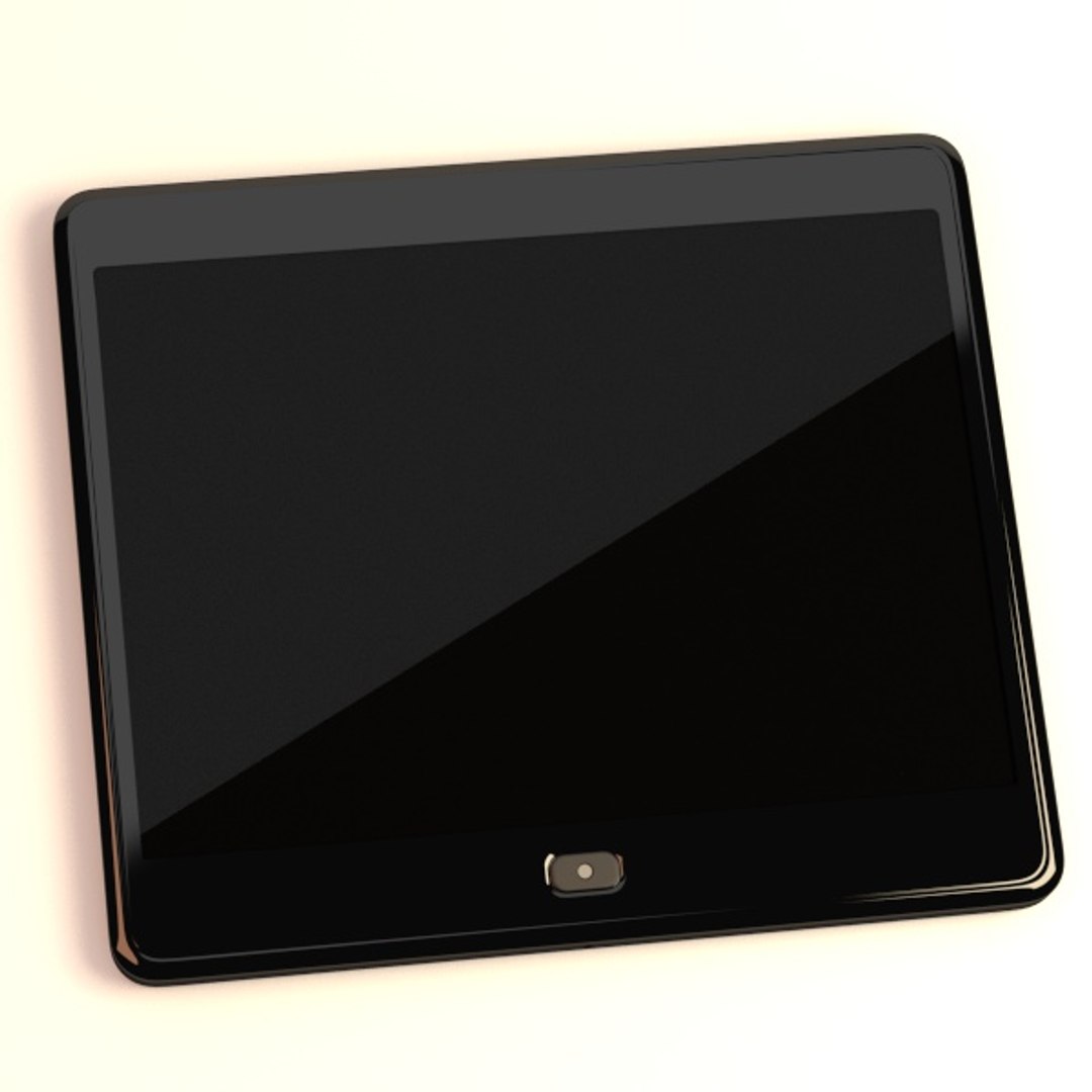 3d model generic tablet