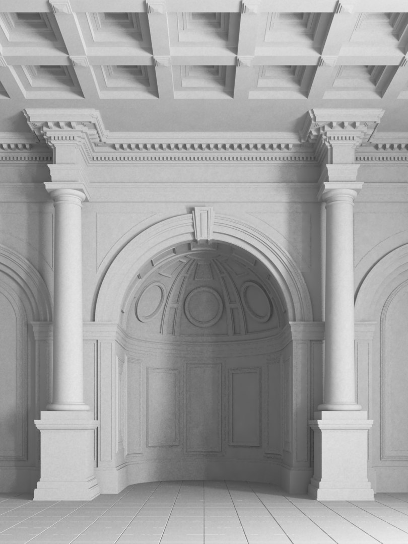 Hall D Model - TurboSquid 1303292