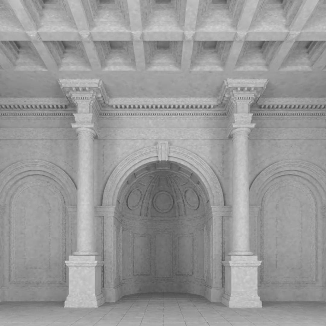 Hall D Model - TurboSquid 1303292