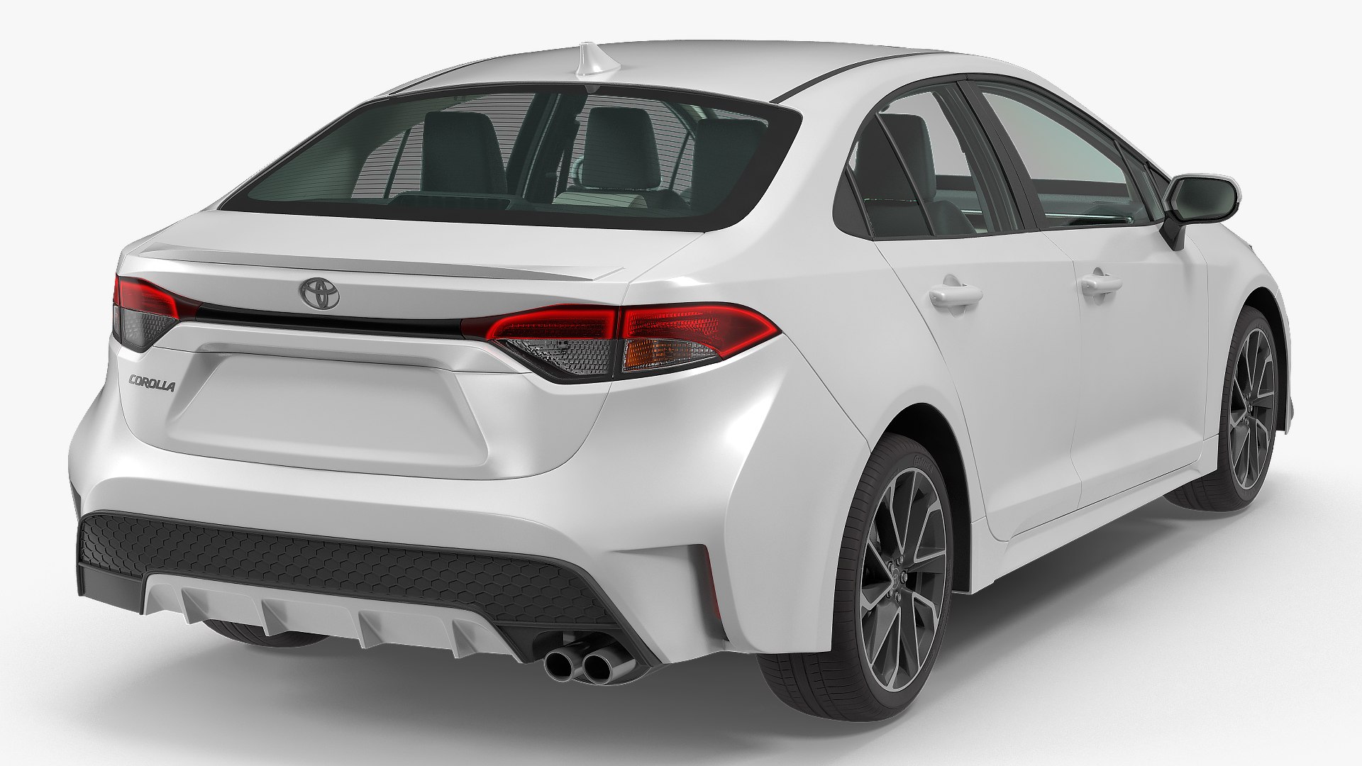 3D model toyota corolla 2020 rigged - TurboSquid 1450756