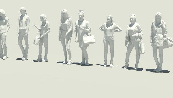 3D People Collection model - TurboSquid 1935776