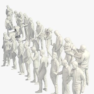3D People Models - Browse & Download Formats - TurboSquid