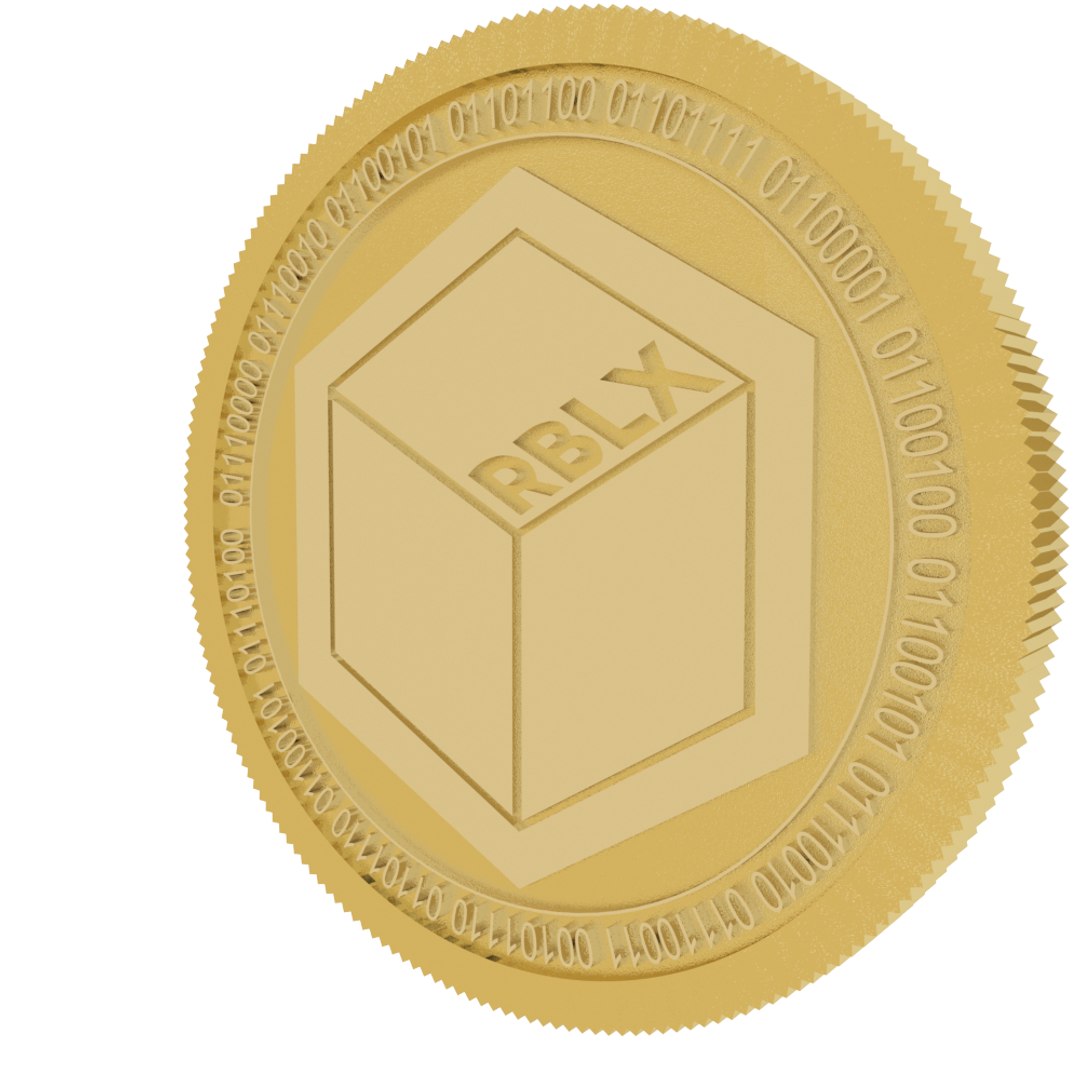 Rublix Gold Coin 3D Model - TurboSquid 1555443