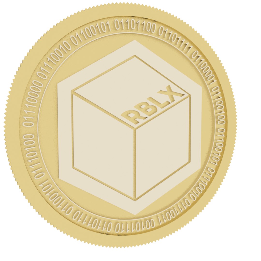 Rublix Gold Coin 3D Model - TurboSquid 1555443