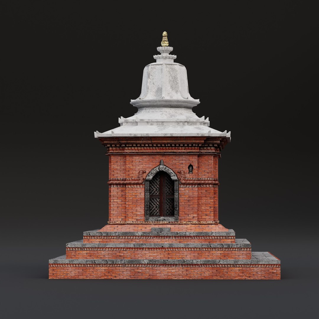 Hindu Temple Model - TurboSquid 2164675