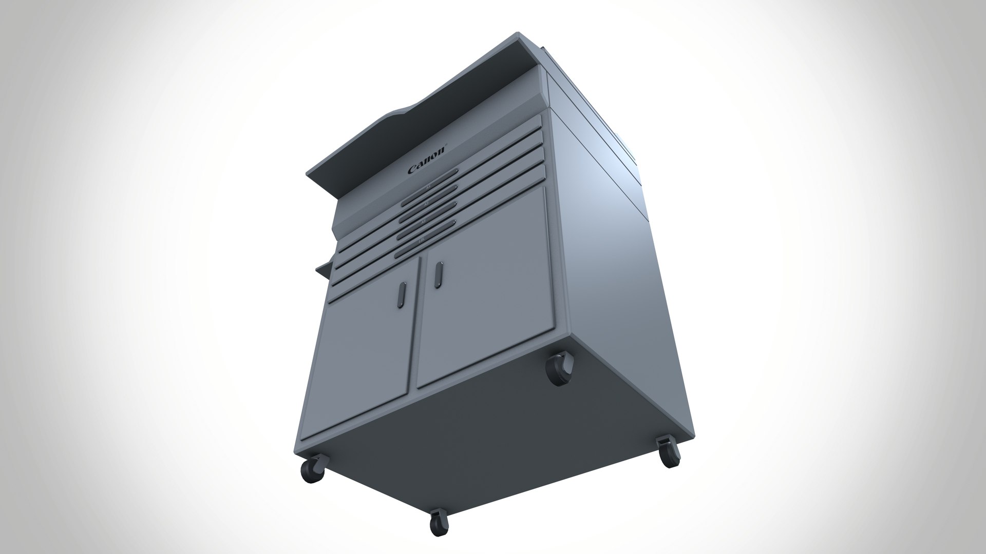 Xerox Machine 3D Model - TurboSquid 2258338