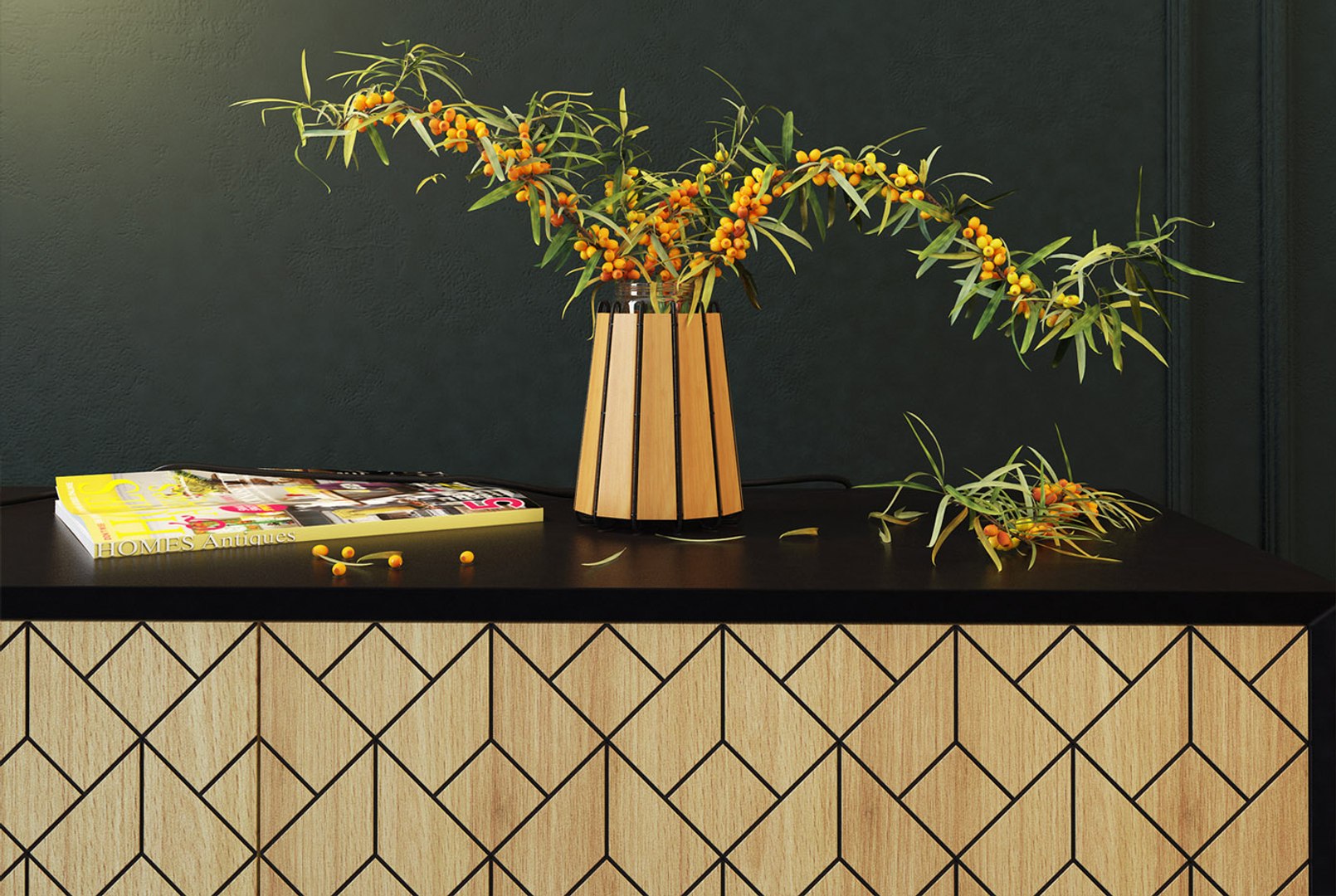 3D Chest Norman Pattern Unikamoblar - TurboSquid 1345071