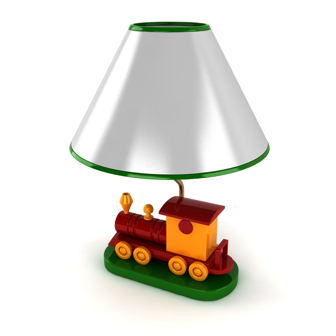 3ds Max Train Lamp