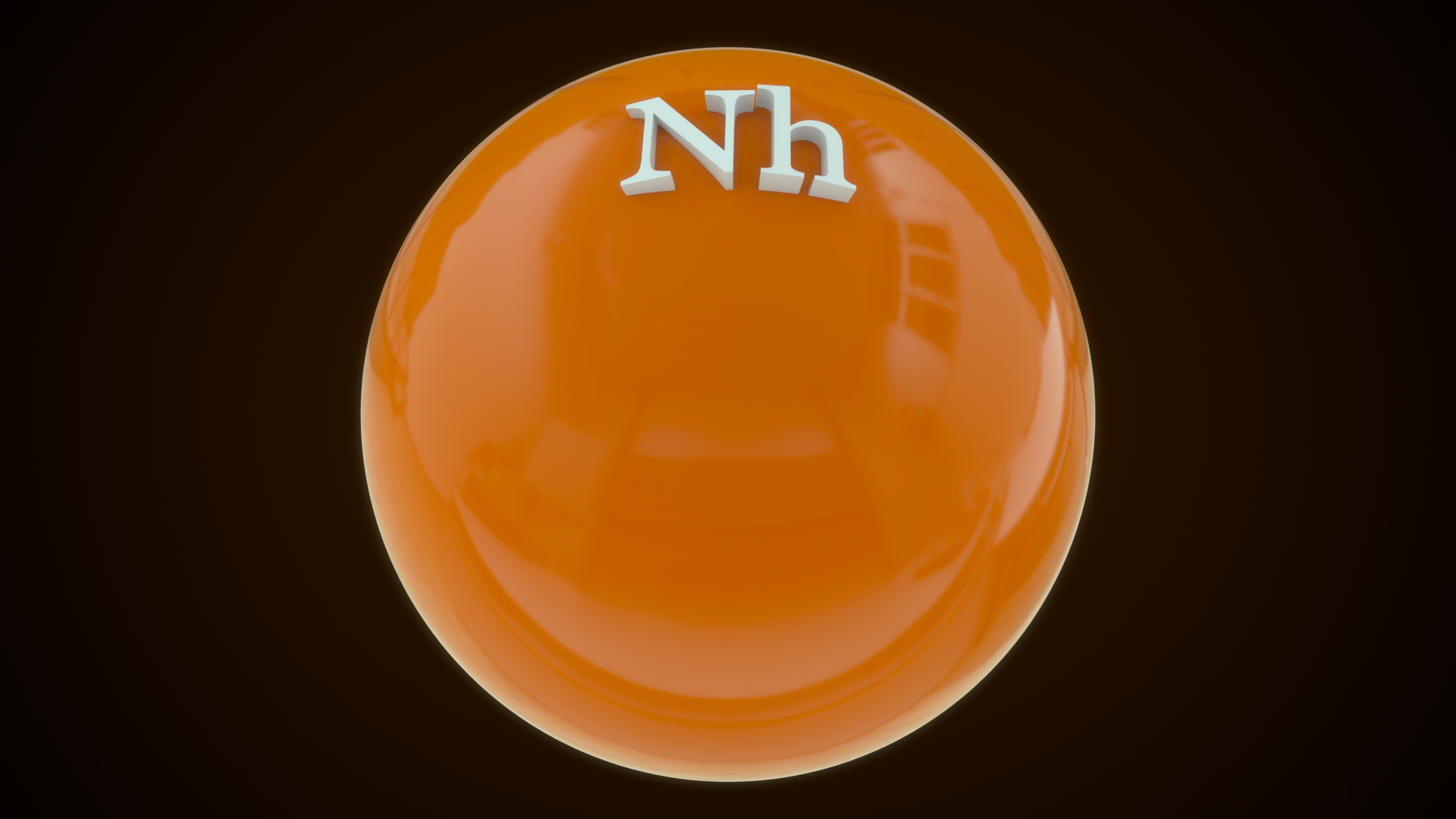 Nihonium Chemical Element 3D - TurboSquid 2143743