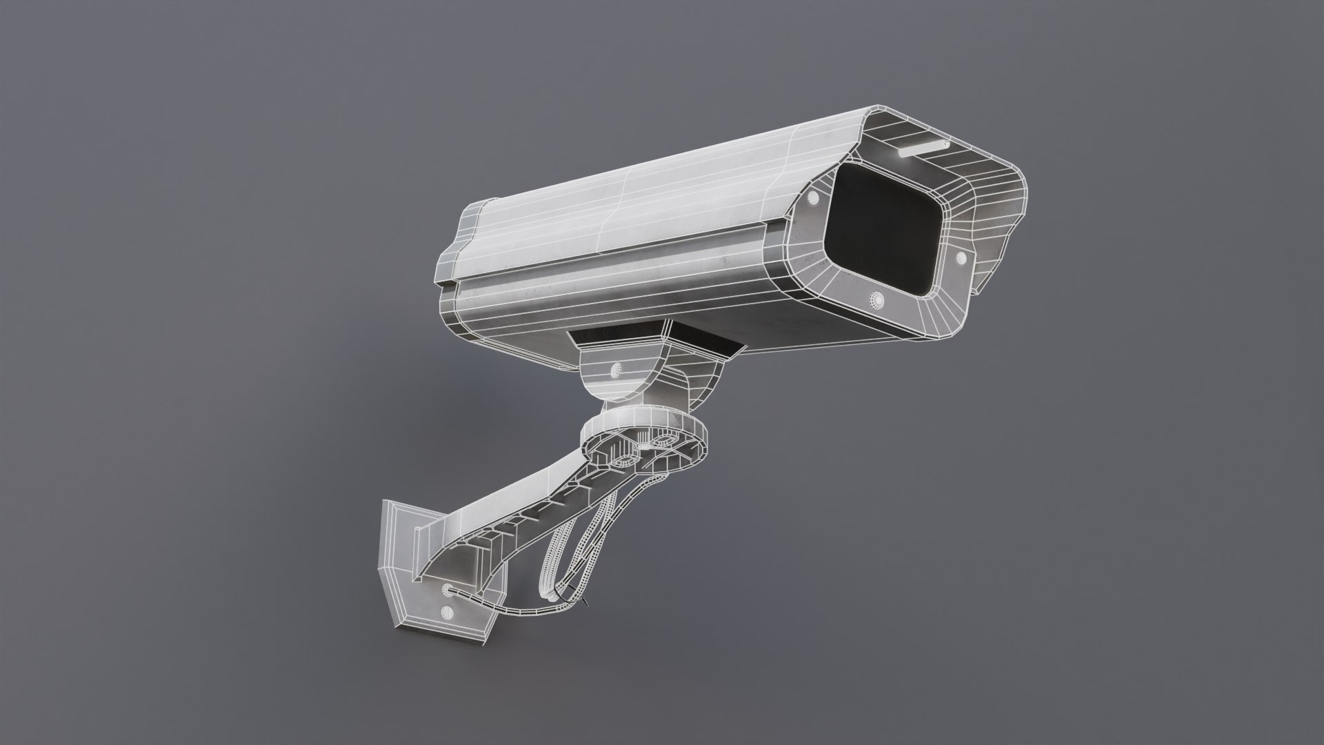 Retro CCTV Camera 4K And 2K 3D Model - TurboSquid 1996057