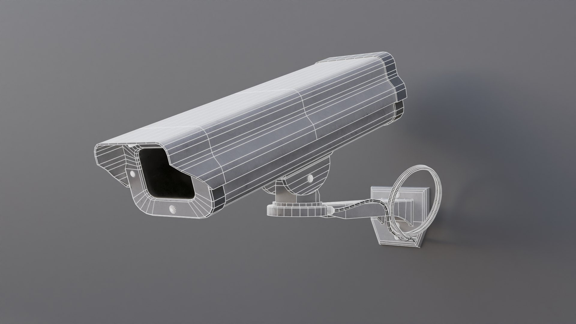 Retro CCTV Camera 4K And 2K 3D Model - TurboSquid 1996057