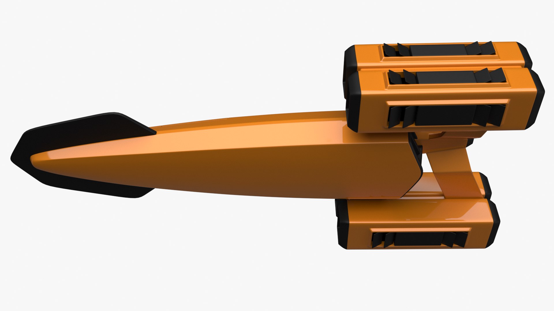 Racing Spaceship Pollux 3D Model - TurboSquid 2110170