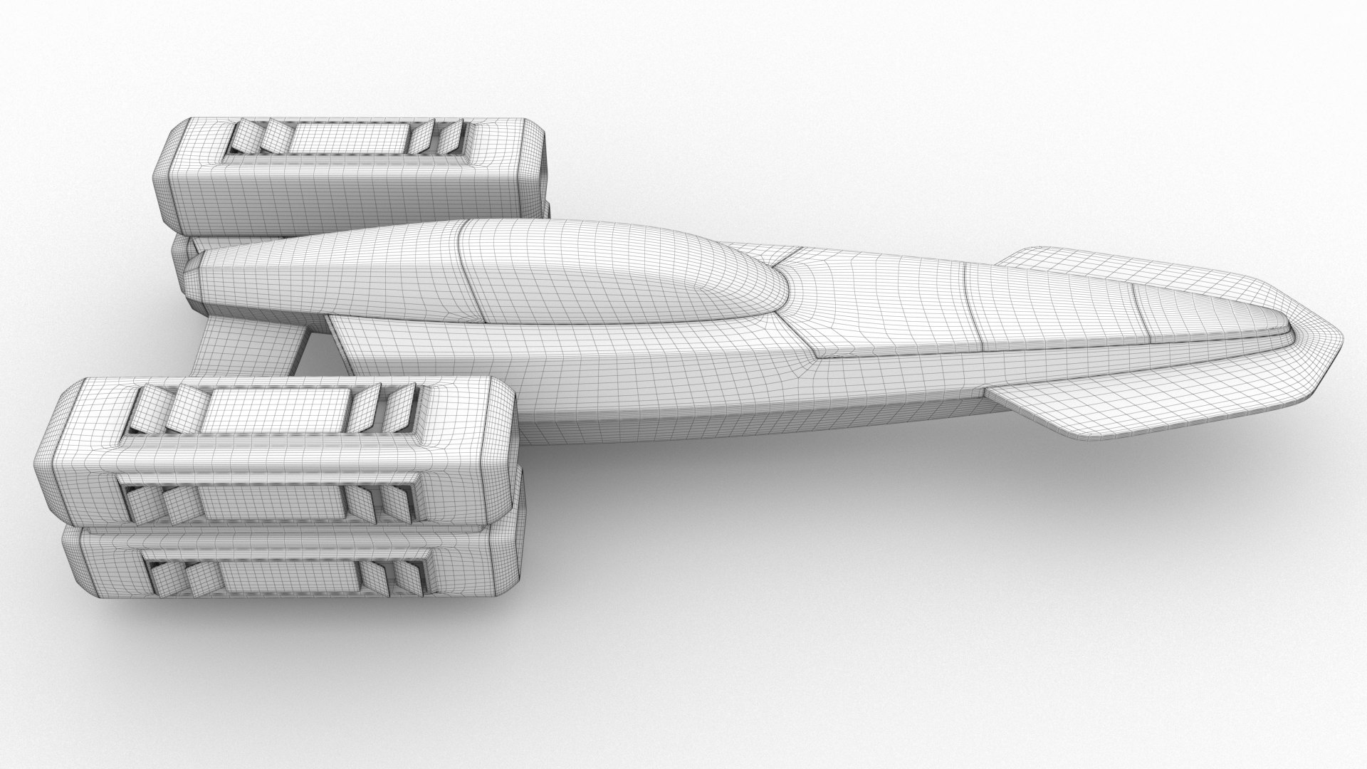 Racing Spaceship Pollux 3D model - TurboSquid 2110170