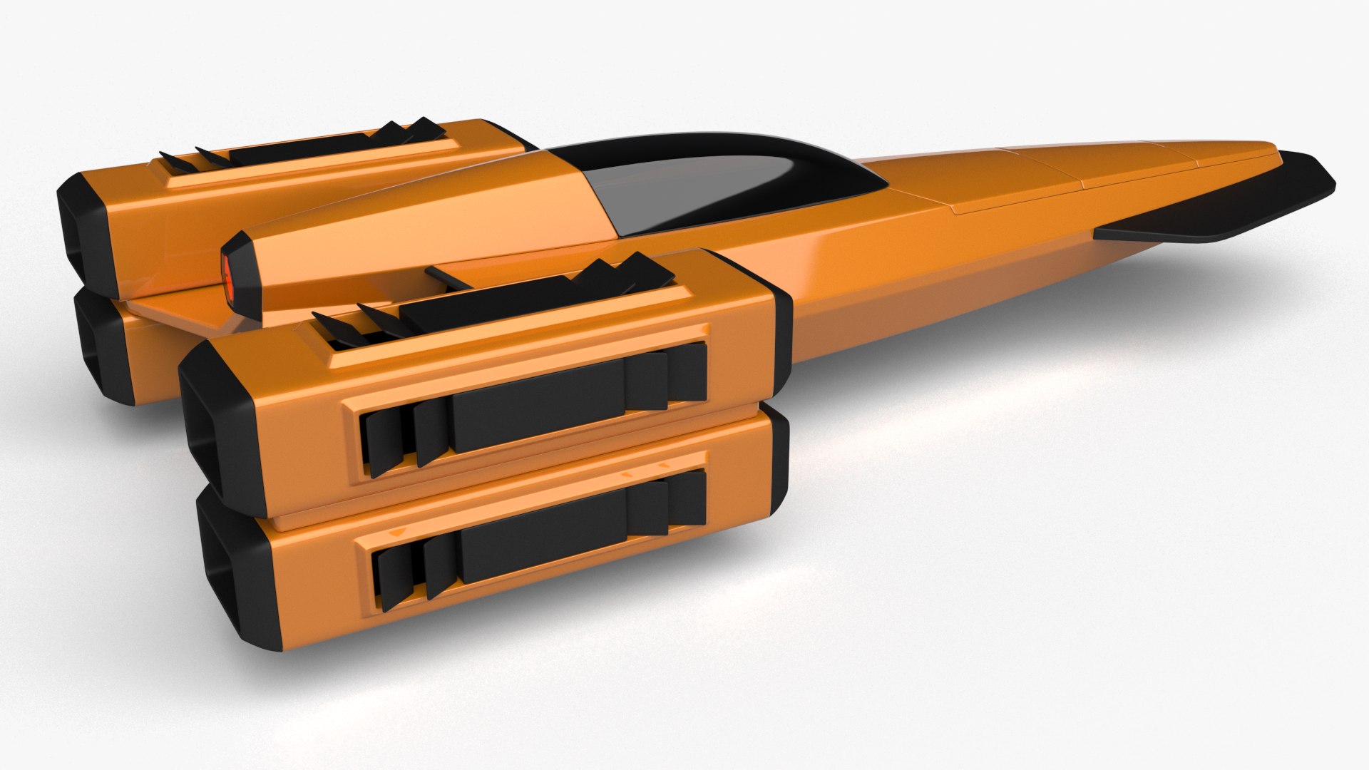 Racing Spaceship Pollux 3D Model - TurboSquid 2110170