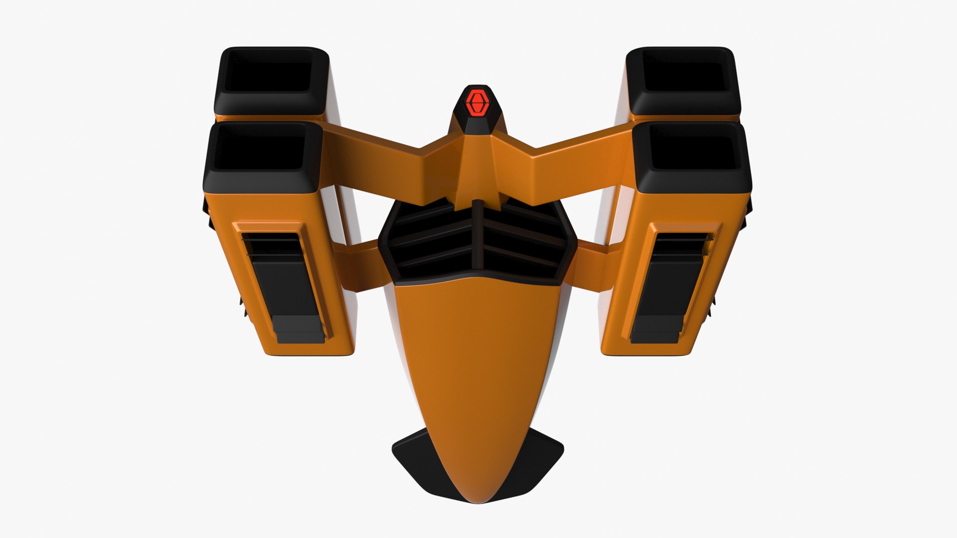 Racing Spaceship Pollux 3D model - TurboSquid 2110170