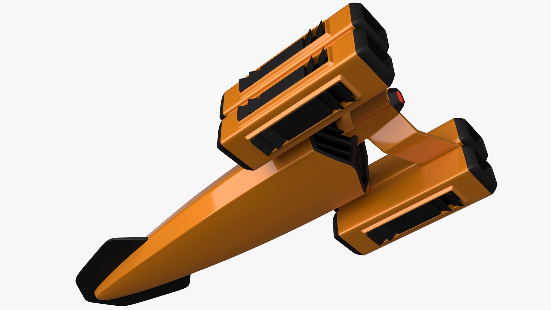 Racing Spaceship Pollux 3D Model - TurboSquid 2110170