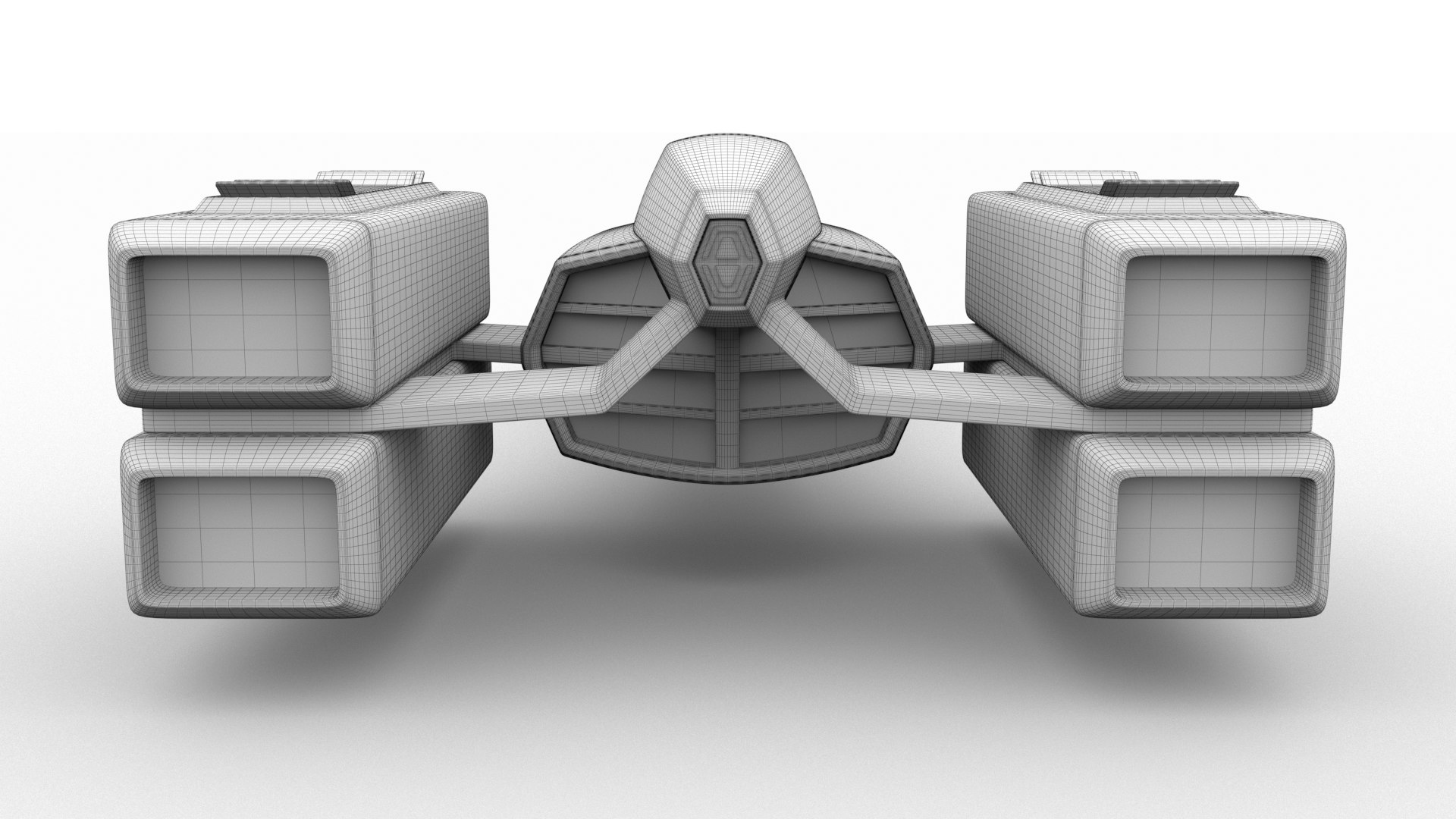 Racing Spaceship Pollux 3D Model - TurboSquid 2110170