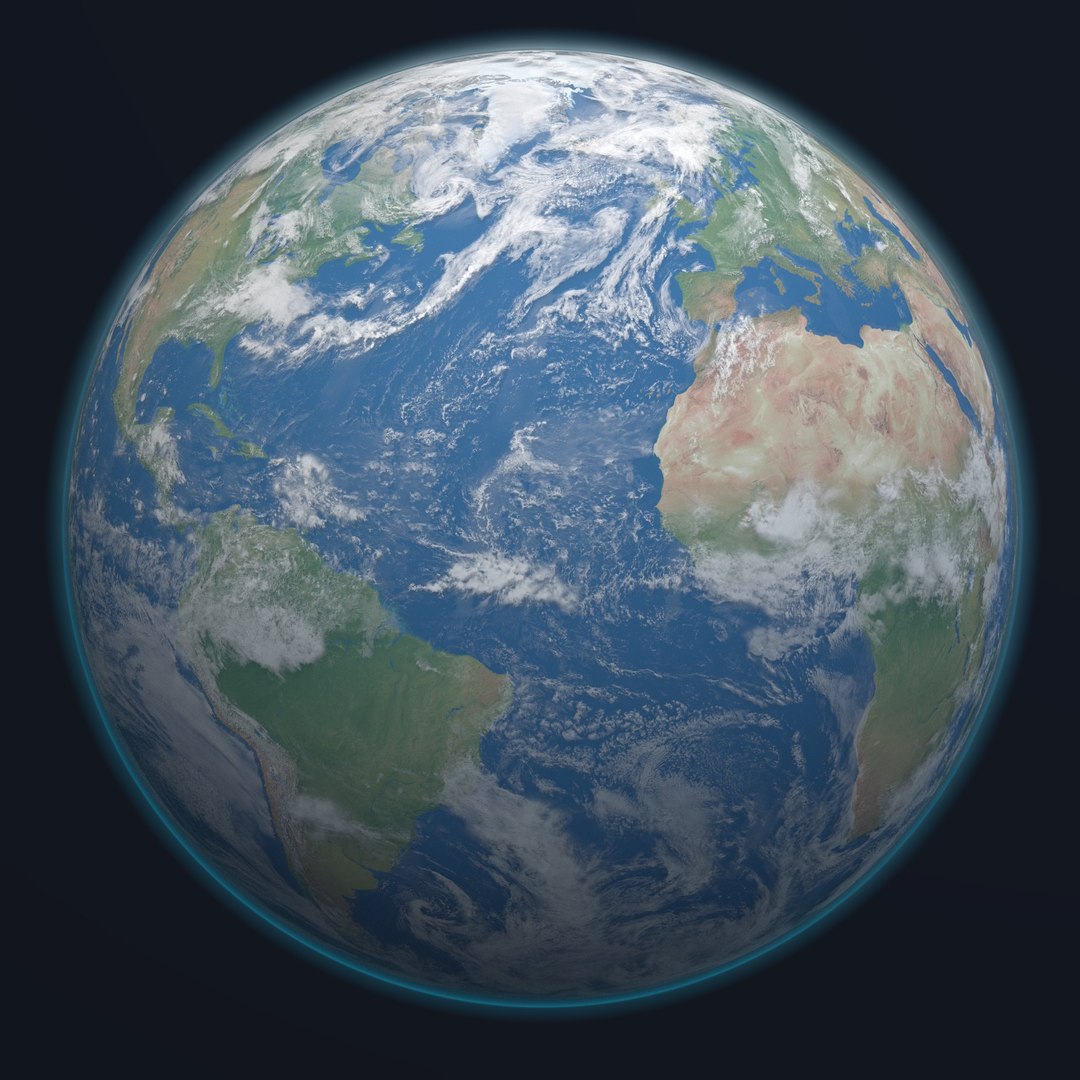 Earth 16K Model - TurboSquid 2124662