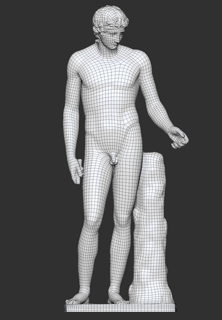 3D Adonis Sculpture Model - TurboSquid 2246443