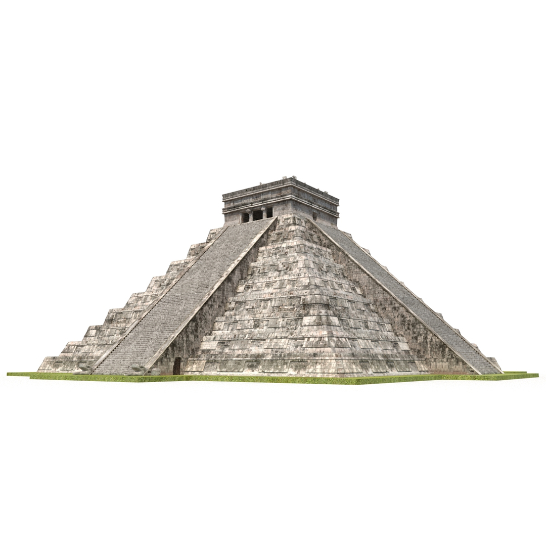 modelo 3d Chichén Itzá gratis - TurboSquid 903066