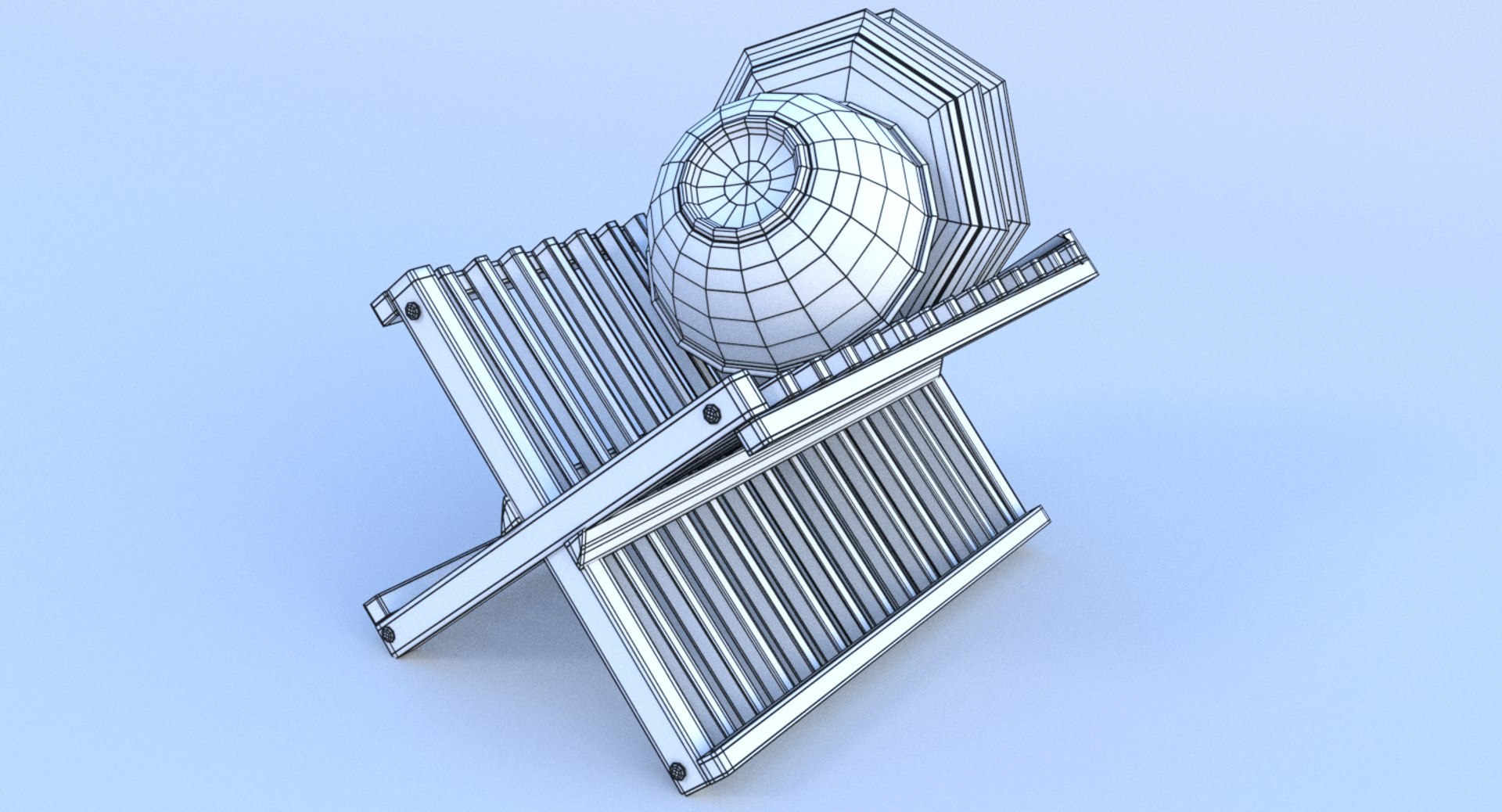 Dish Rack 3D Model - TurboSquid 1344272