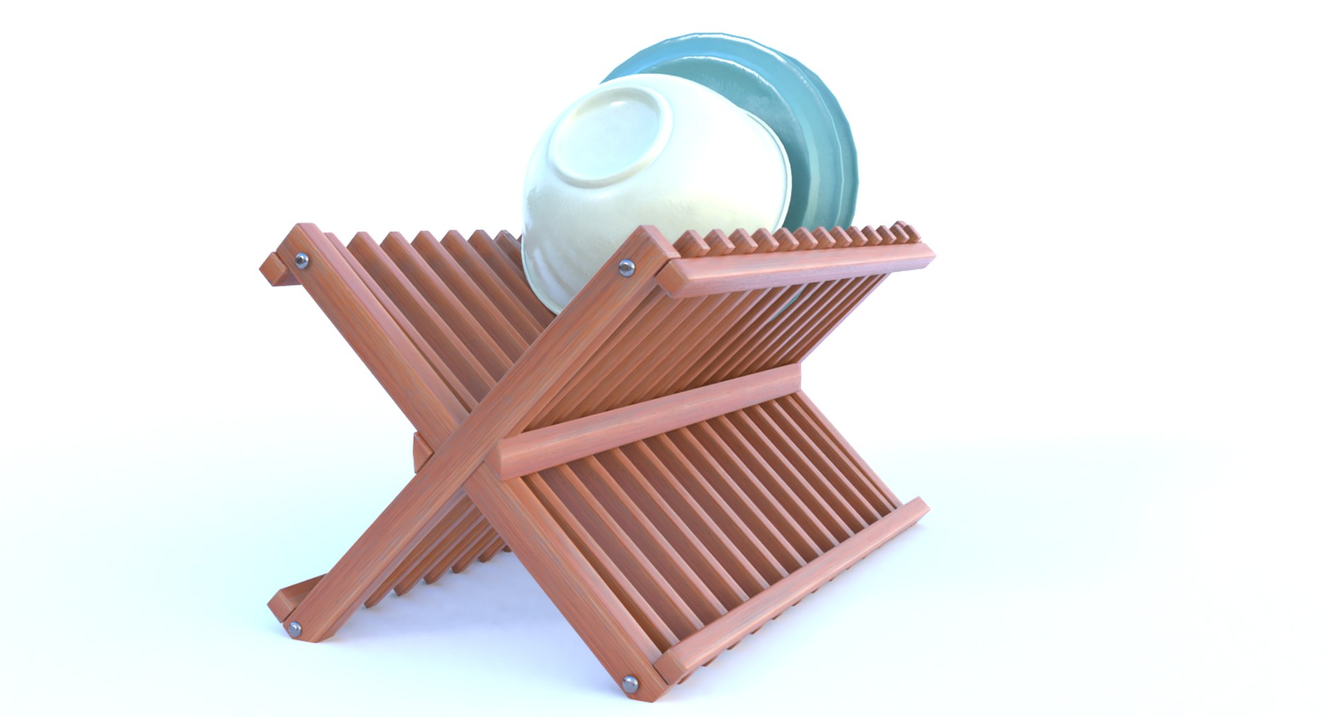 Dish Rack 3D Model - TurboSquid 1344272