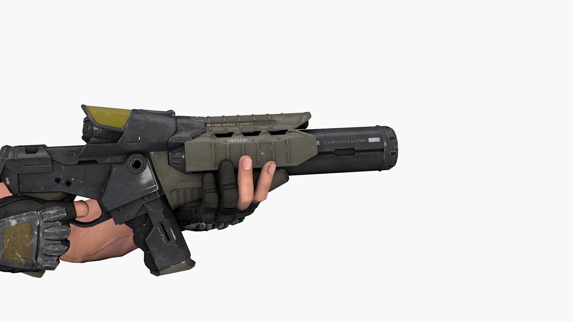 3D Plasma Gun - TurboSquid 1885440