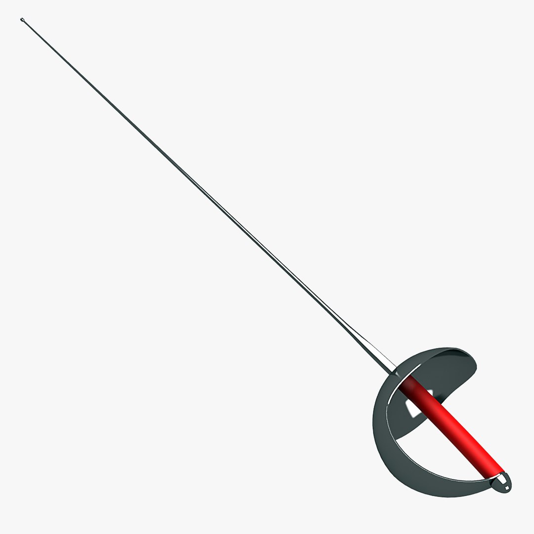 3d Fencing Weapons Model