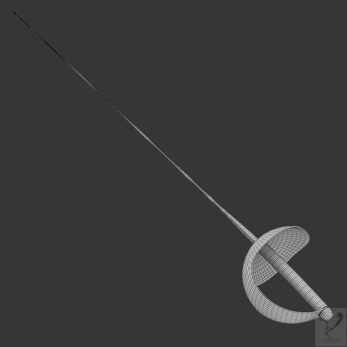 3d fencing weapons model