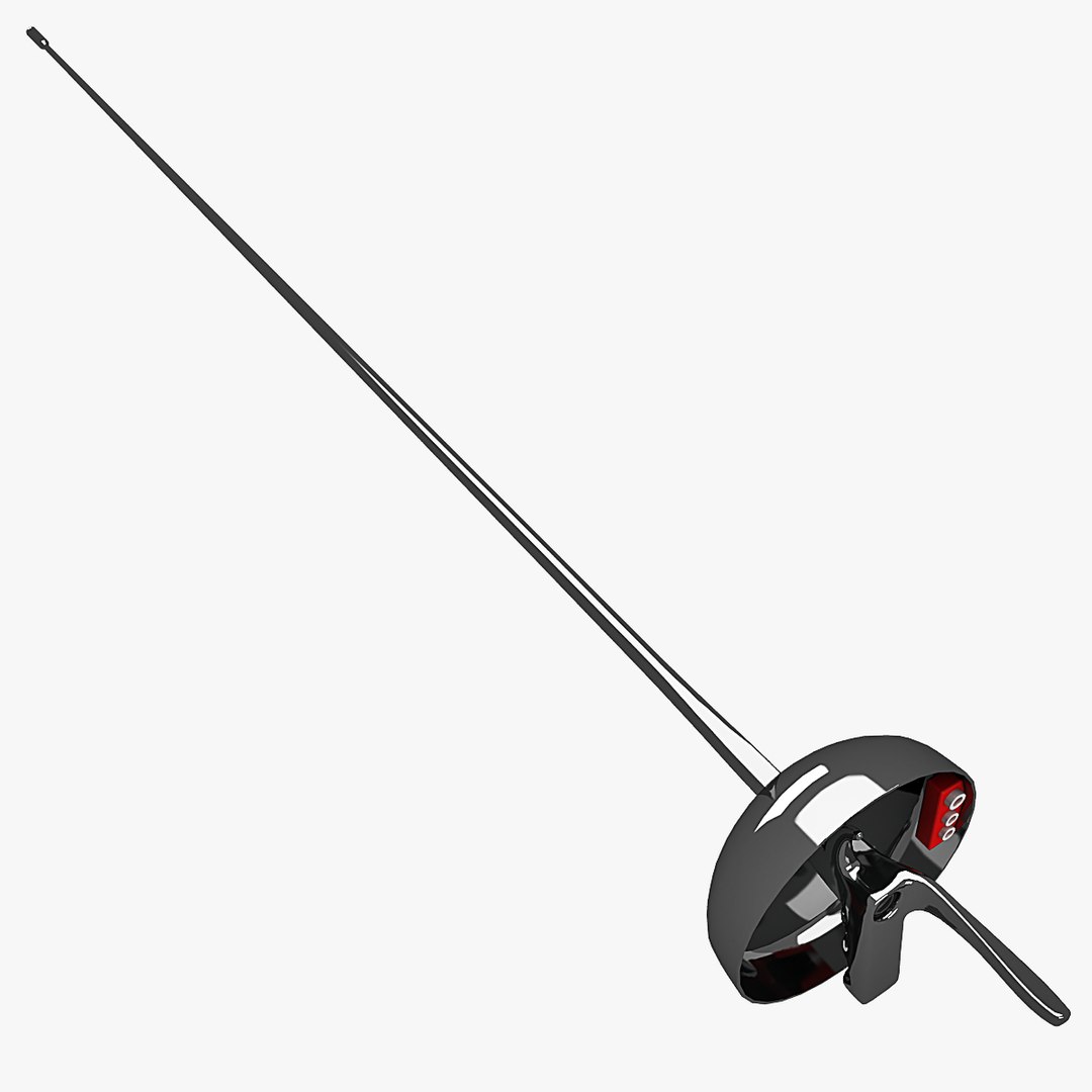 3d Fencing Weapons Model