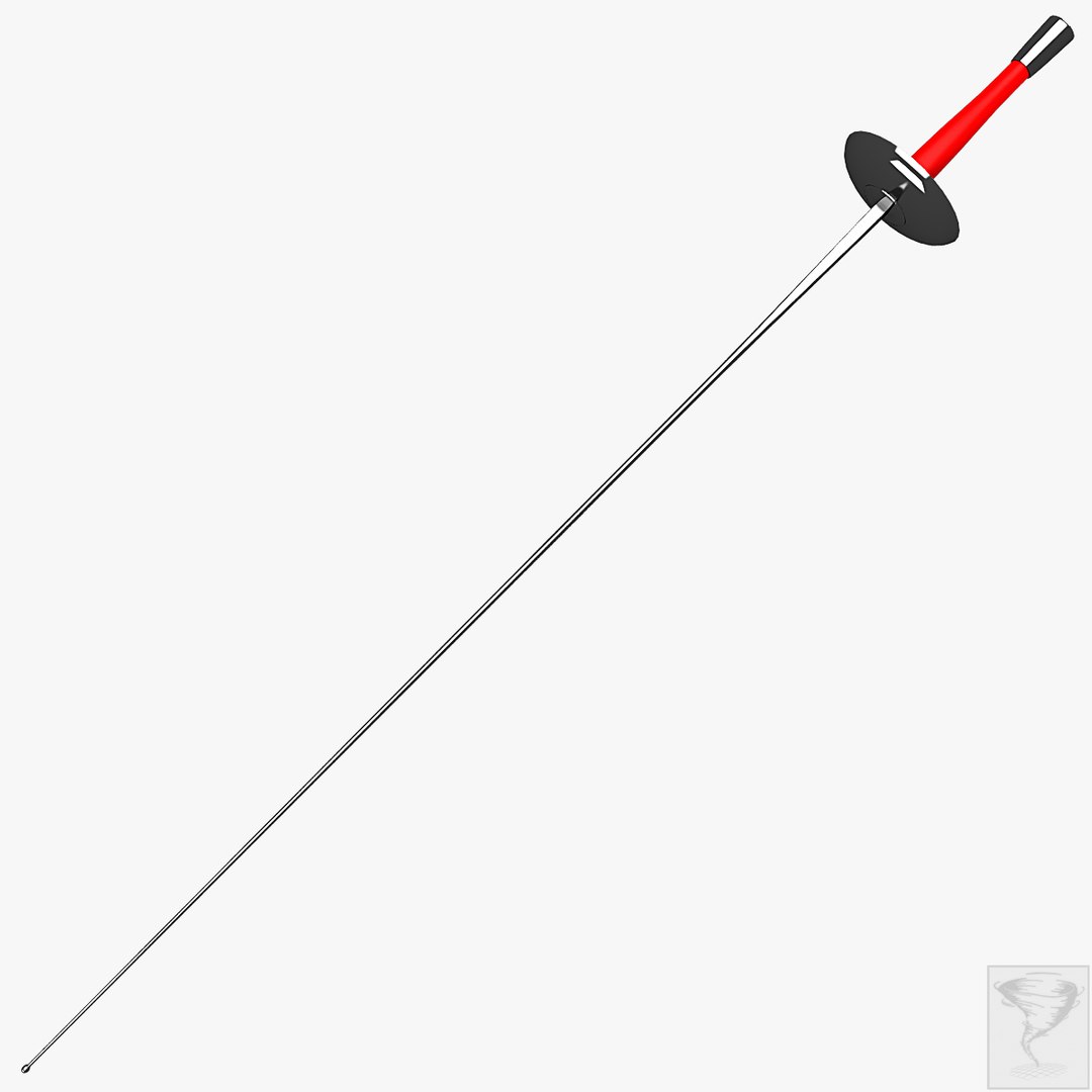 3d Fencing Weapons Model