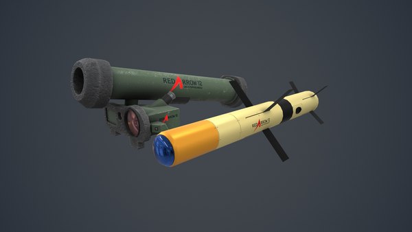 3D model hj12 red arrow - TurboSquid 1686849