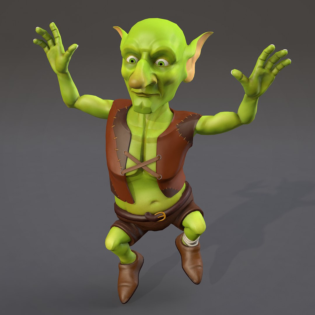 3D Goblin Animations Model - TurboSquid 1450568