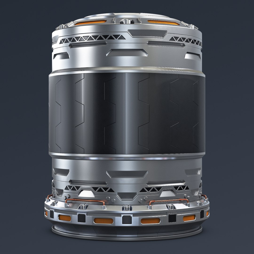 3D Sci Fi Container M 1 model - TurboSquid 2100082