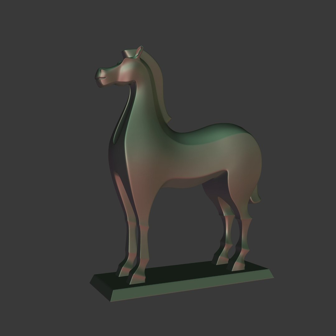 Horse Statue 3D Model - TurboSquid 1619325