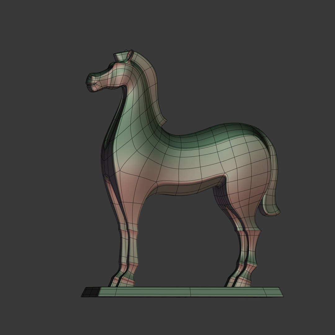 Horse Statue 3D Model - TurboSquid 1619325