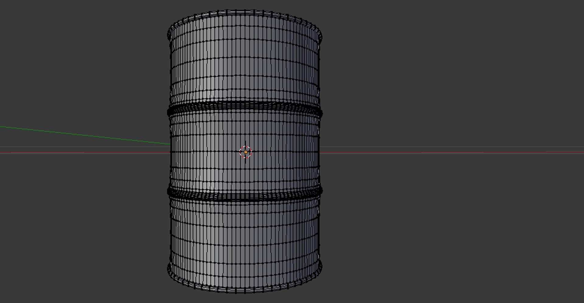 metal barrel 3d model