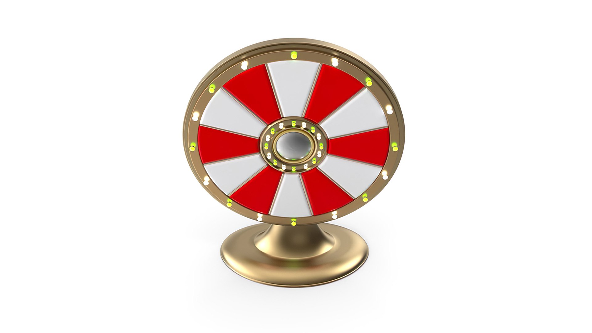 Prize Wheel 3D Model - TurboSquid 2020382