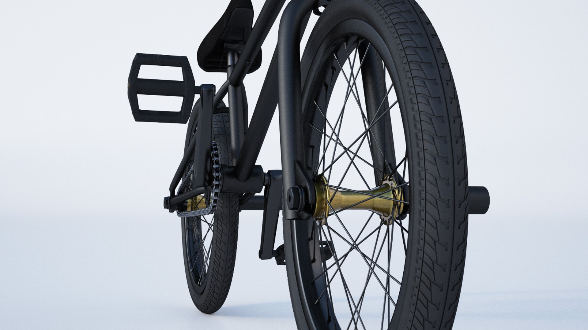 3d Model Bmx Bike