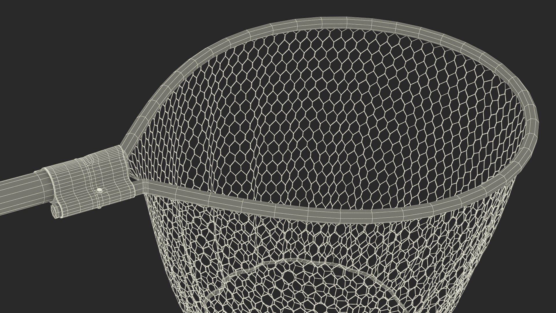 3D Sports Fishing Landing Net Model - TurboSquid 2140346