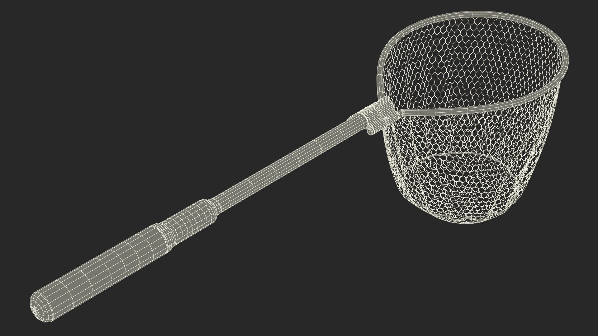 3D Sports Fishing Landing Net Model - TurboSquid 2140346