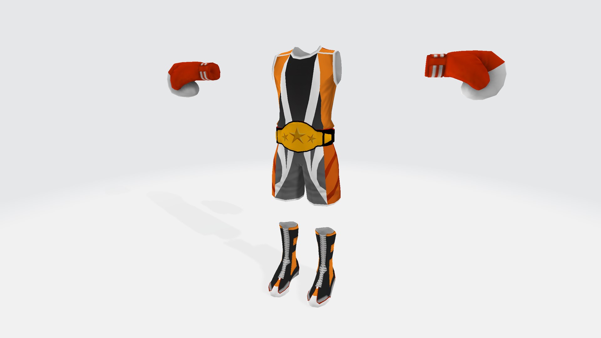 3D Mens Boxing Equipment Model - TurboSquid 2349433